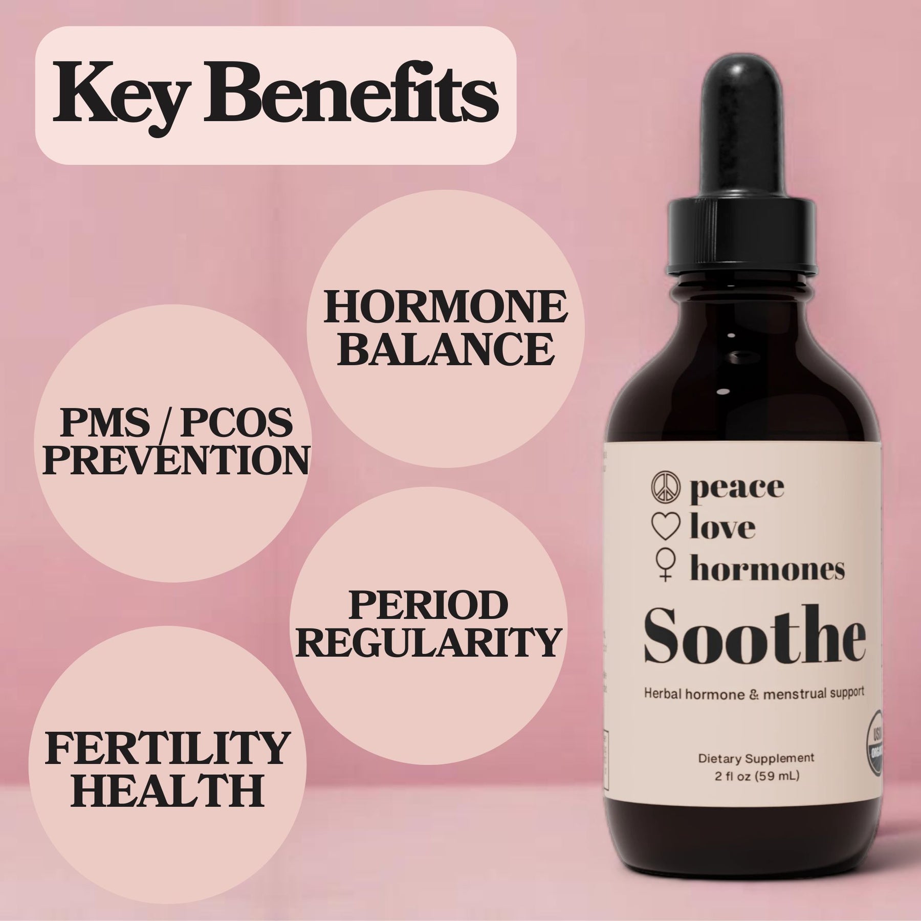 Soothe: Women's Hormones Balance & Menstrual Support Supplement